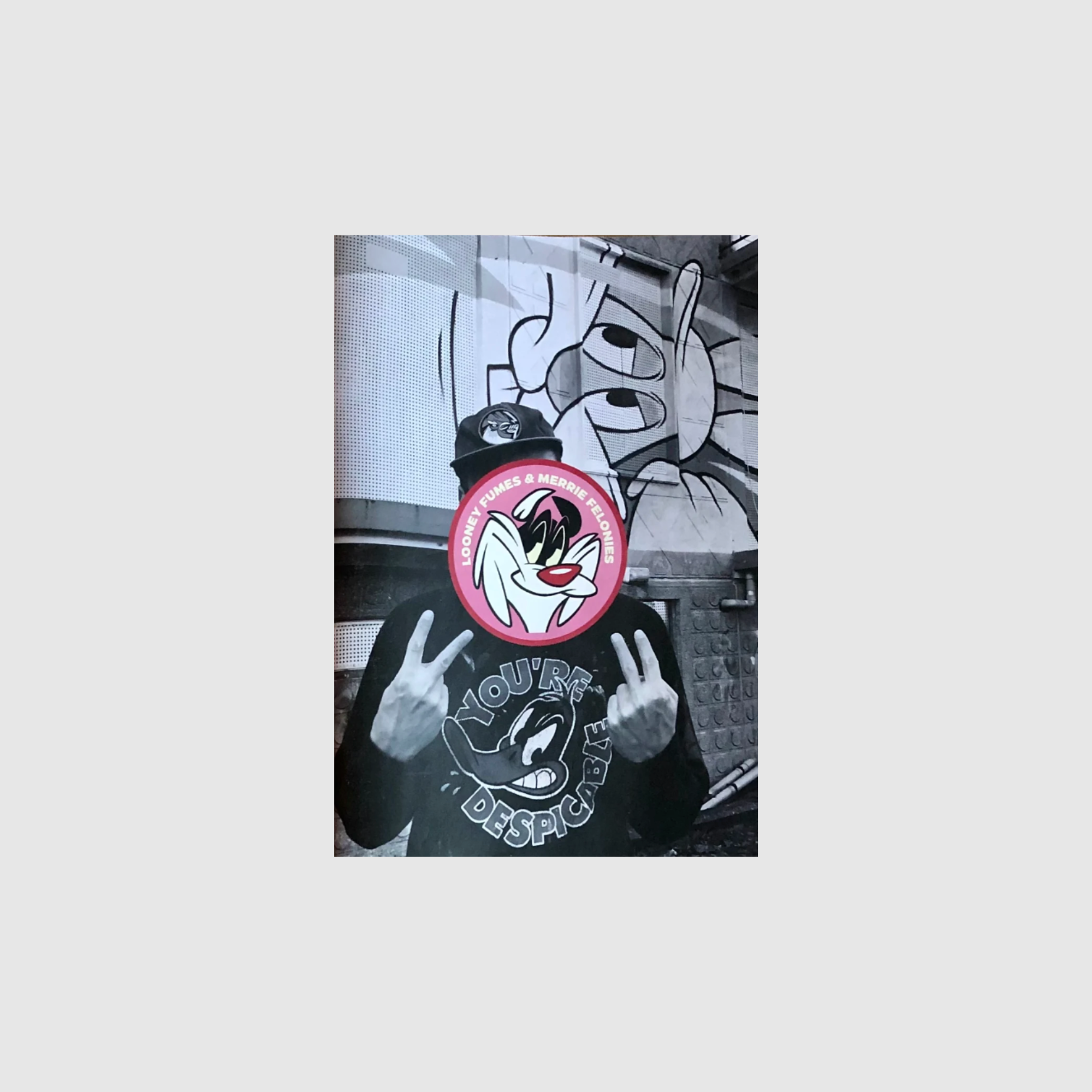 Danny Rumbl - Looney Fumes & Merrie Felonies – Stickerbombworld