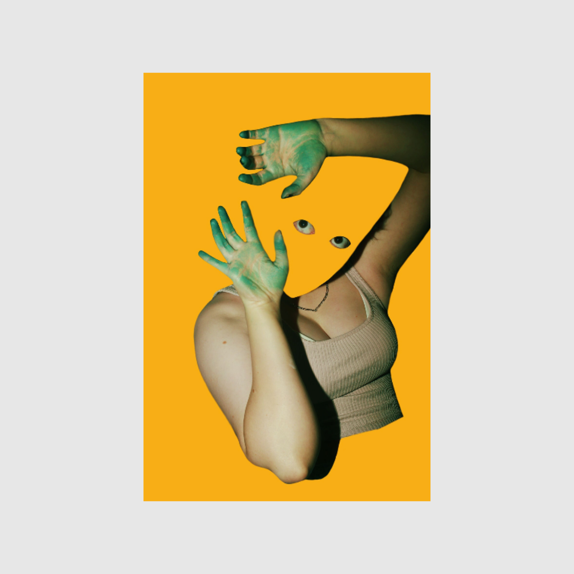 Bodied - Bodiless (Self Portrait) - Elizabeth Corrall – Stickerbombworld