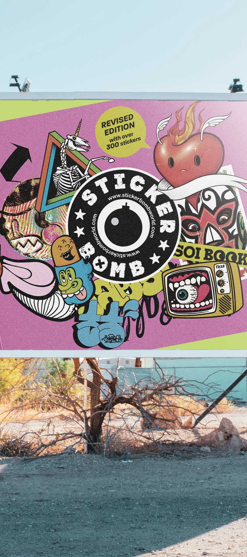 Discover Street Art & Creativity | Stickerbomb World Official Site – Stickerbombworld